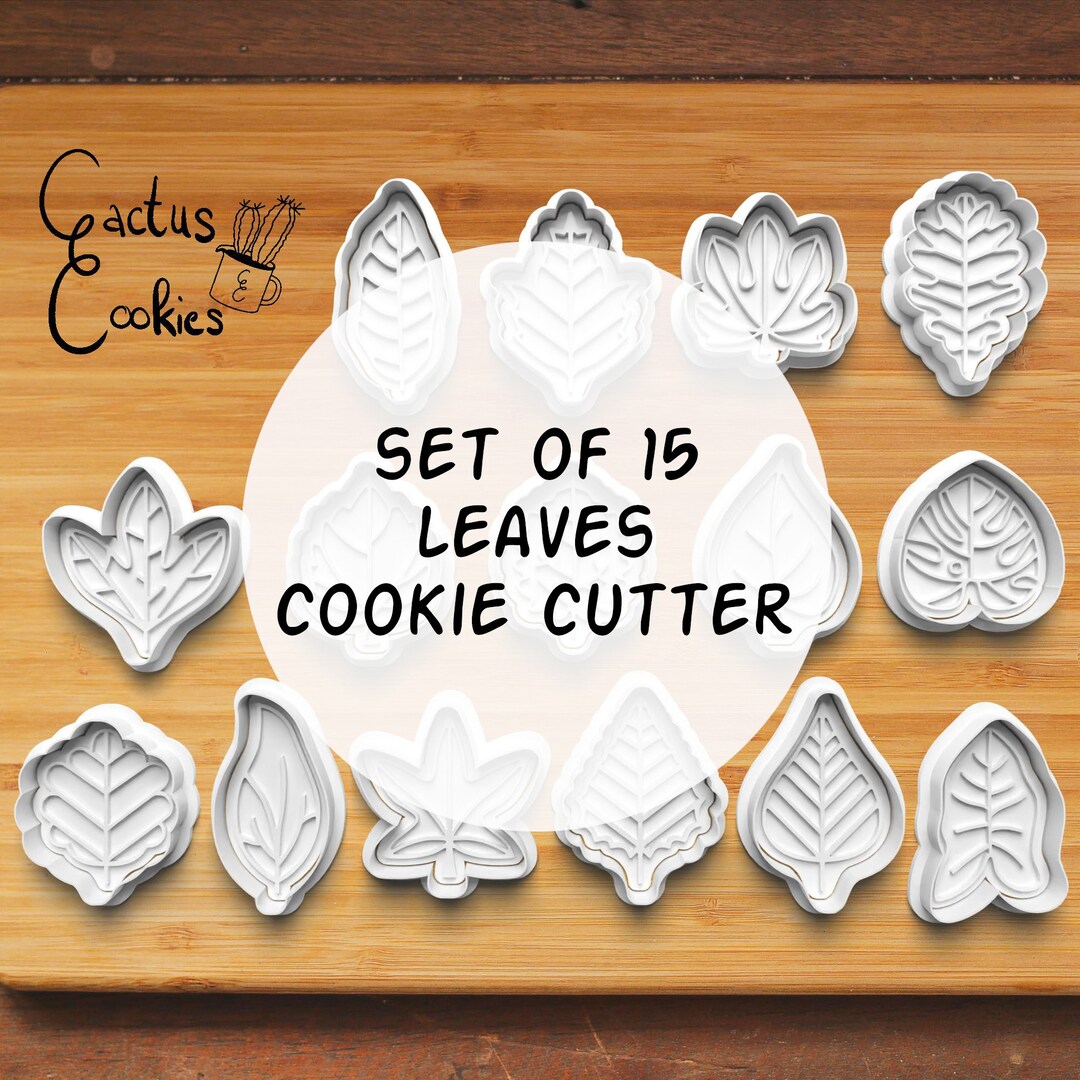 Digital STL File Download for Leaves Cookie Cutter - Etsy