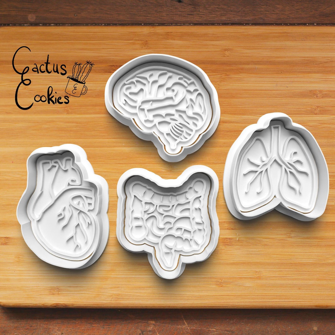 Digital STL File Download for Organs Cookie Cutter - Etsy