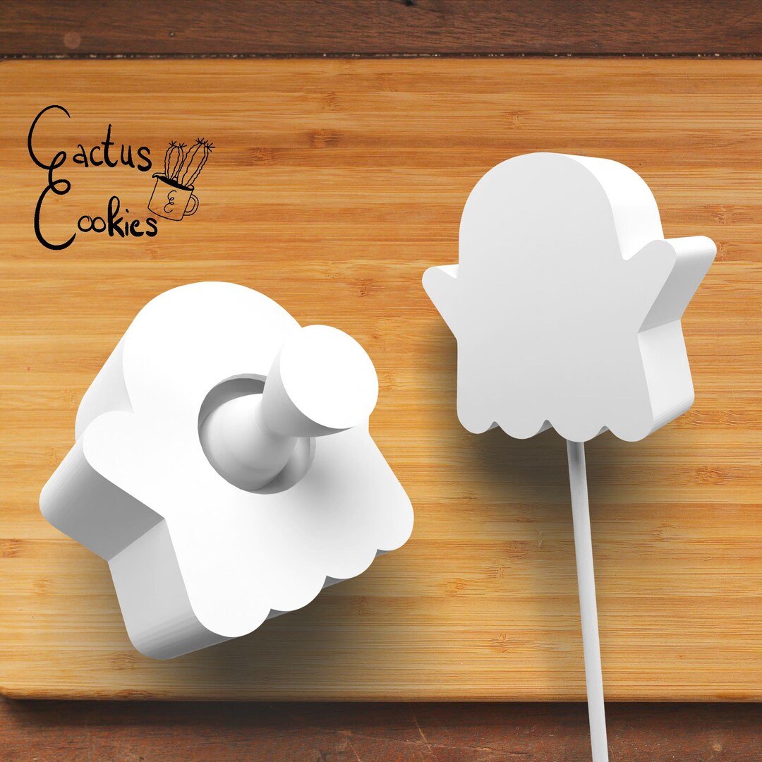 Digital STL File Download for Halloween Ghost Cake Pop Mold - Etsy