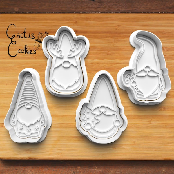 Gnome Digital Stamps - Etsy
