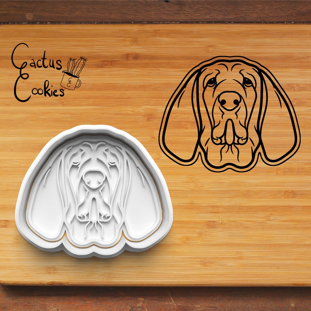 Digital STL File Download for Bloodhound Cookie Cutter - Etsy