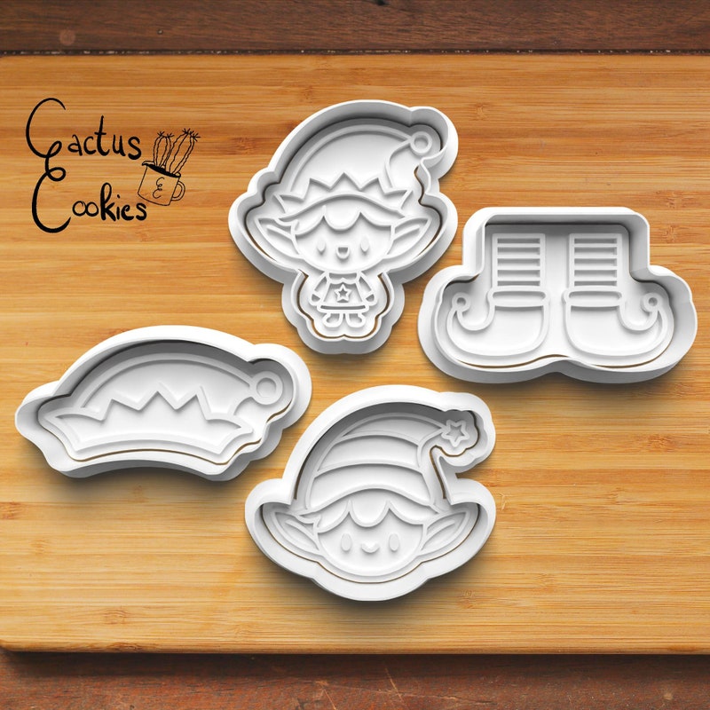 Elf Embosser Cookie - Etsy