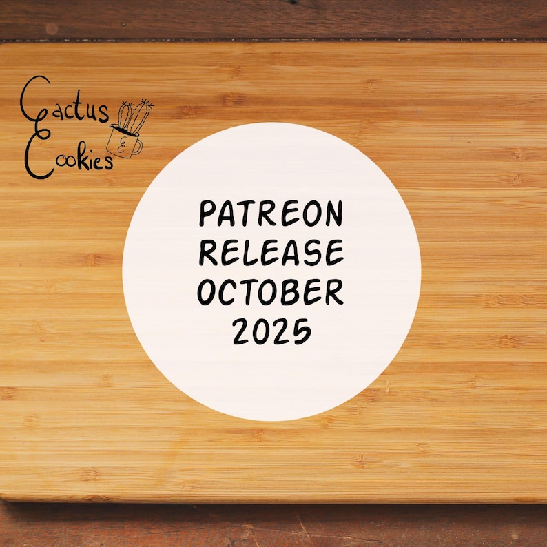 Patreon Release October 2025 - Etsy