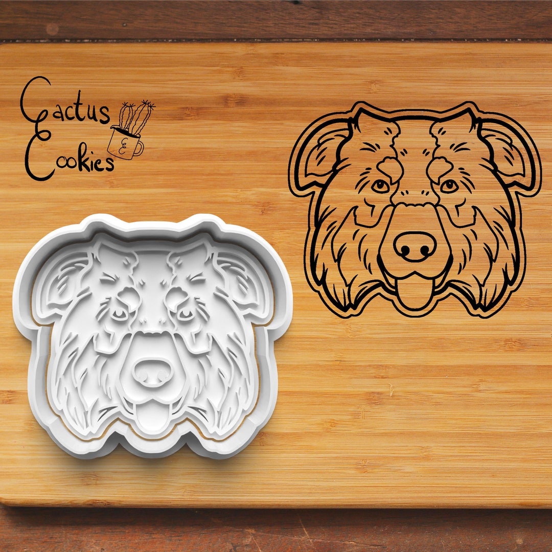 Digital STL File Download for Australian Shepherd Cookie Cutter - Etsy
