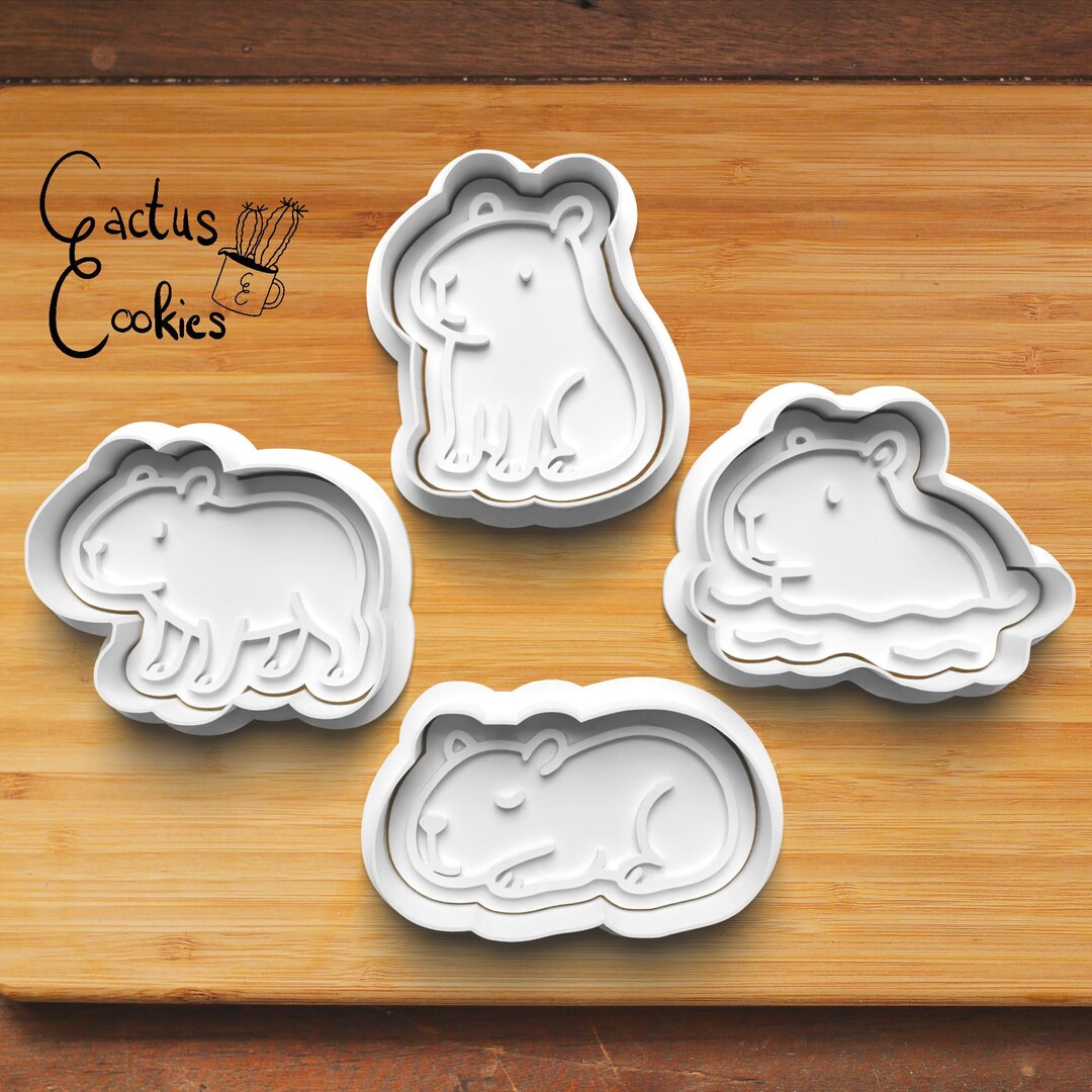 Digital STL File Download for Capybara Cookie Cutter - Etsy UK