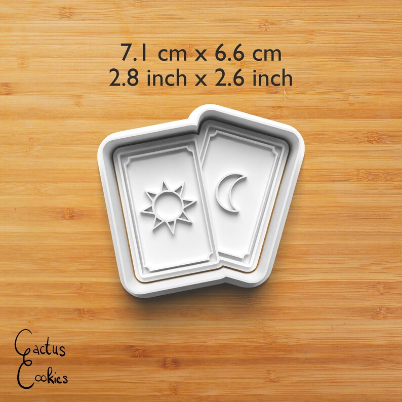 Digital STL File Download for Tarot Cards Cookie Cutter - Etsy