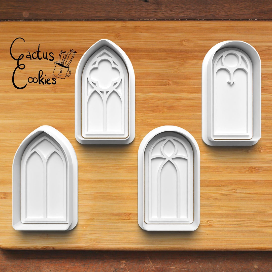 Digital STL File Download for Gothic Window Cookie Cutter - Etsy