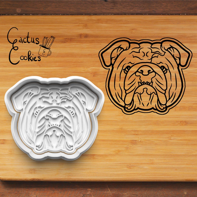 English Bulldog Mold - Etsy