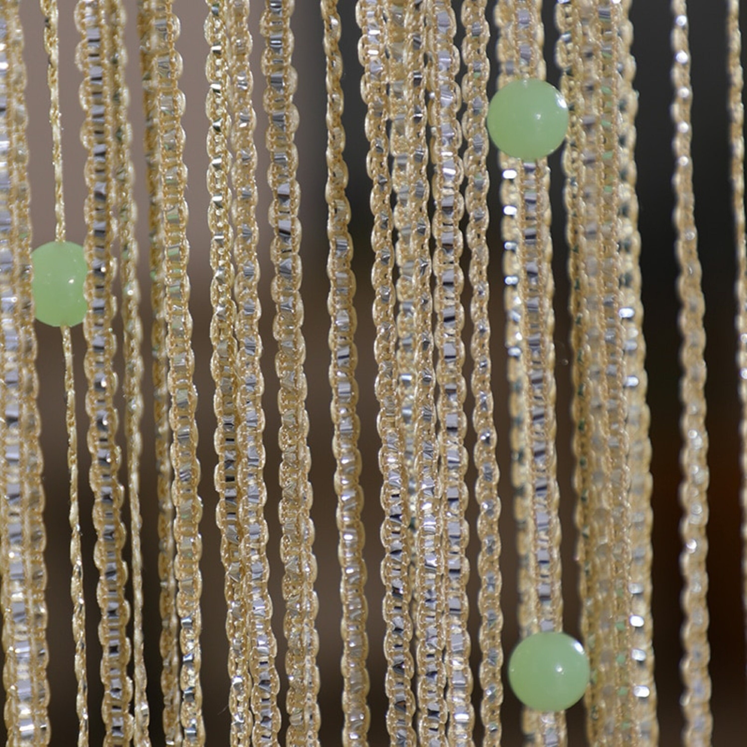 Beaded Curtains Doorway and With Night-luminescent Pearl Bead String ...