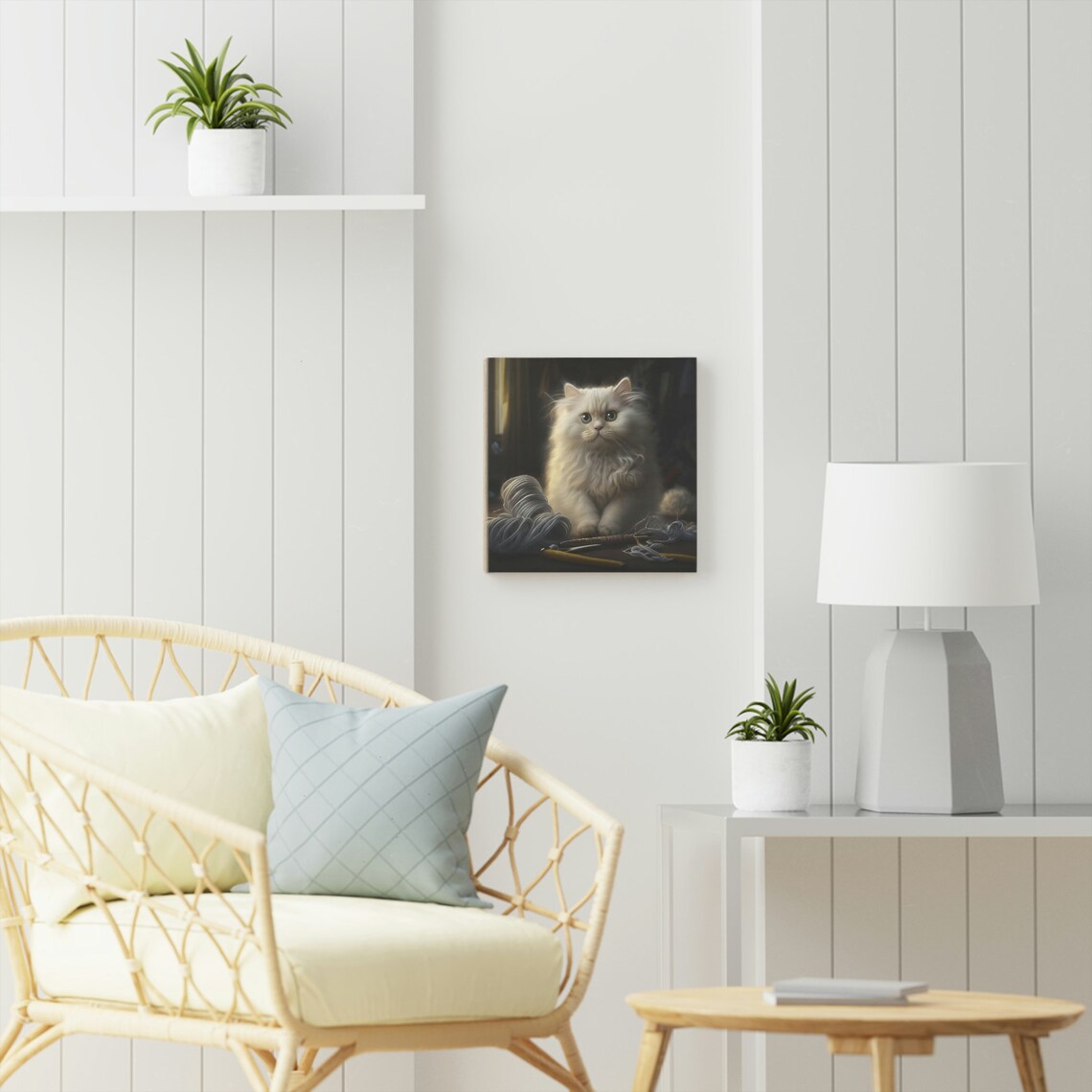 Cute Cat Picture, Wall Art, Poster Mural for Apartment House - Etsy