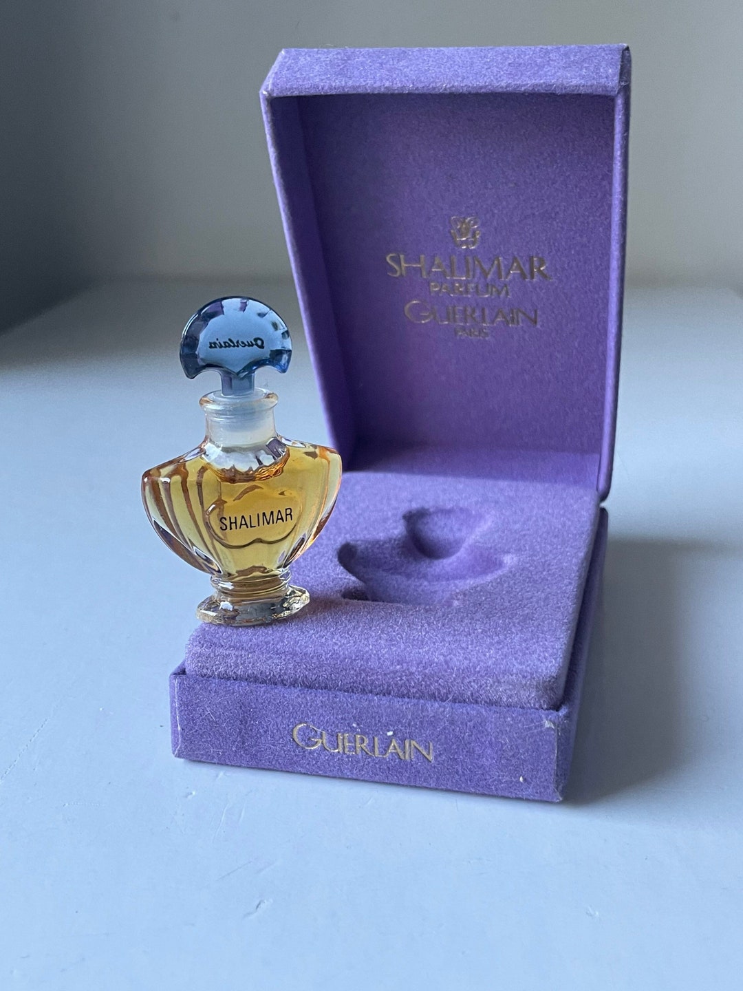 SHALIMAR by Guerlain Pure PARFUM Extrait Vintage Miniature 2 - Etsy