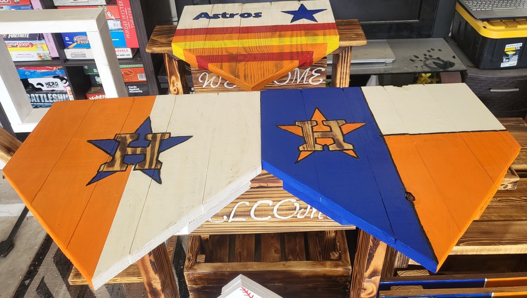 Astros Home Plate - Etsy