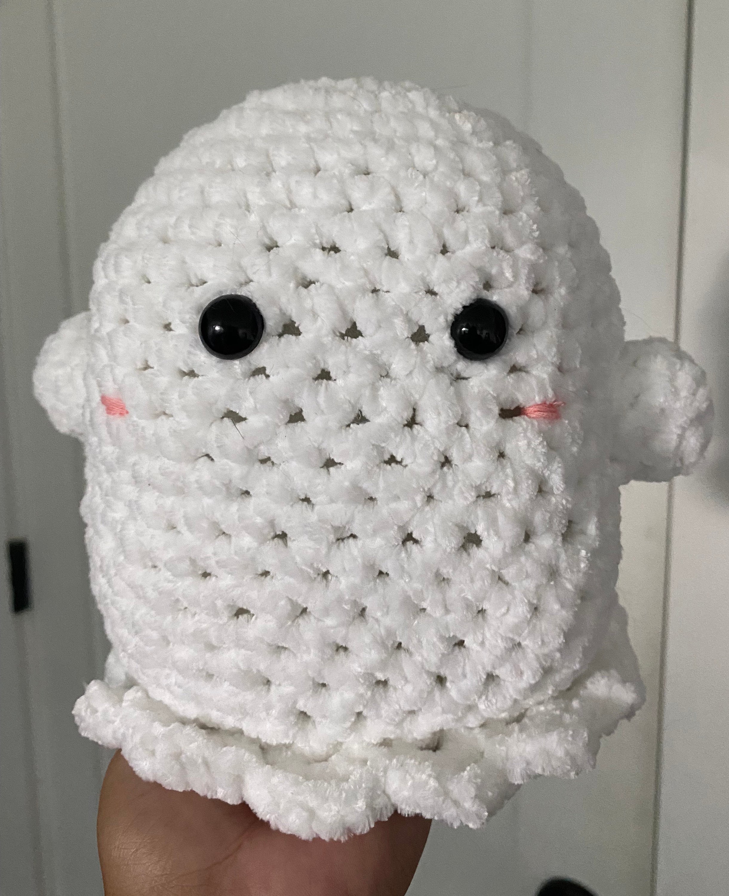 Danny the Phantom Crochet Stuffed Ghost Contains Phantom - Etsy
