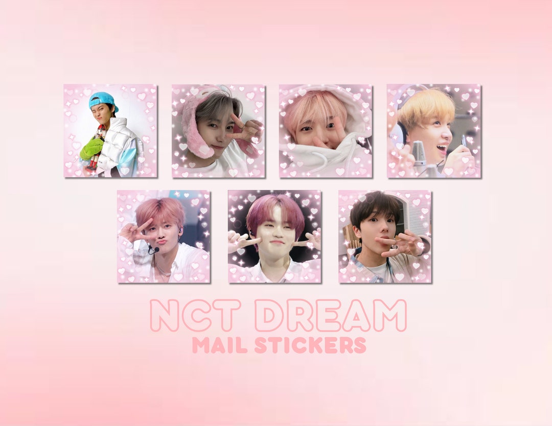 Nct Dream Mail Stickers - Etsy