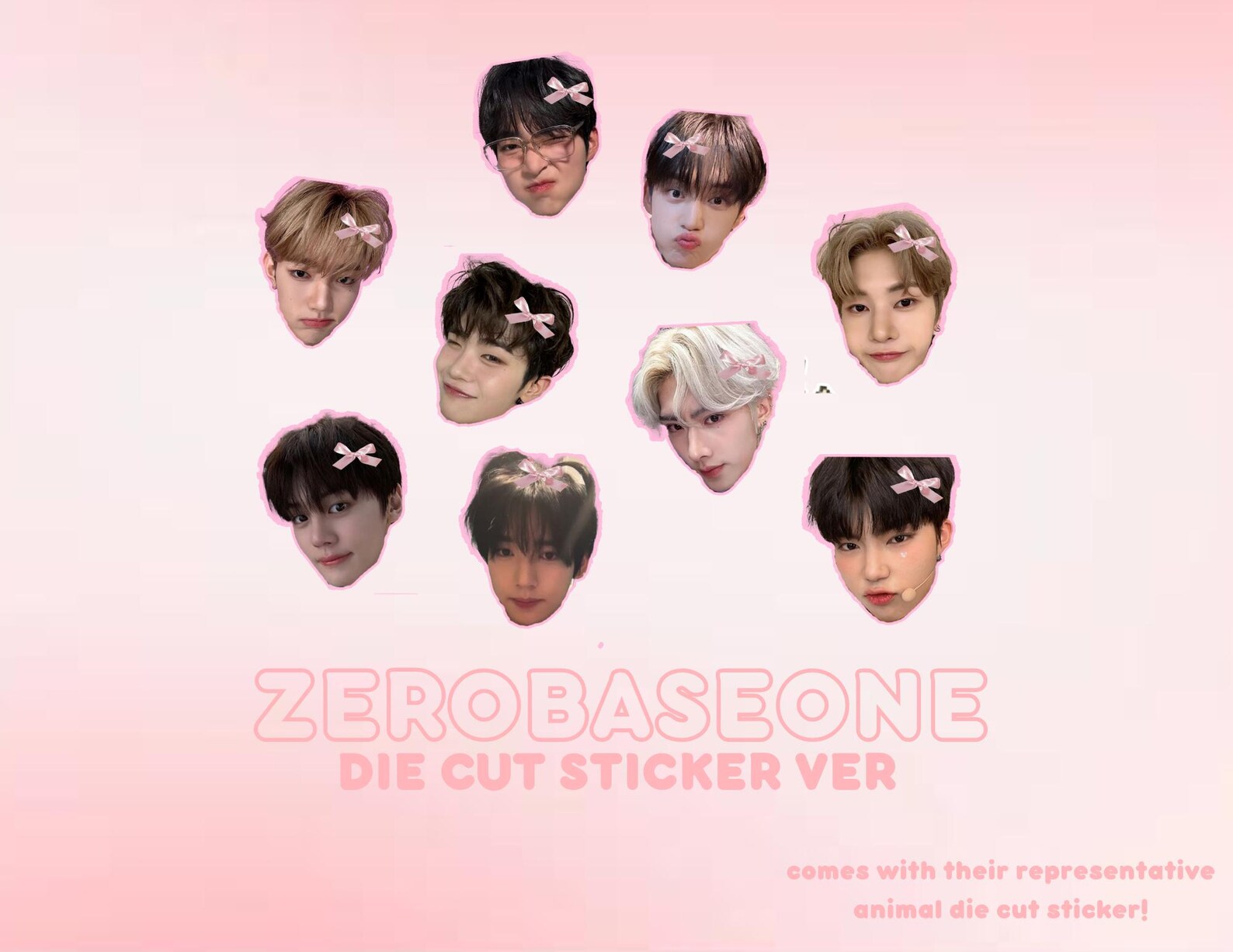 Zerobaseone Sticker Sheet / Cute Stickers - Etsy