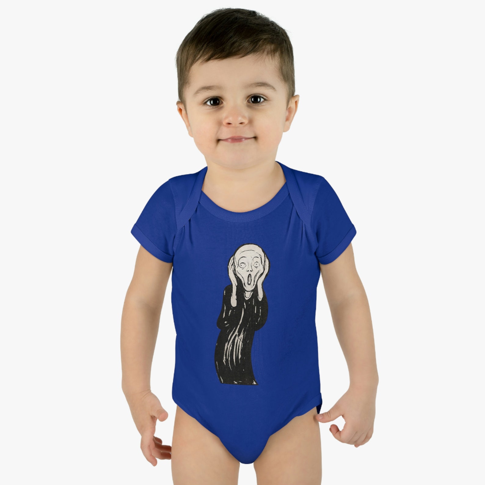 The Scream by Edvard Munch - Fine Art Baby Clothes - Etsy