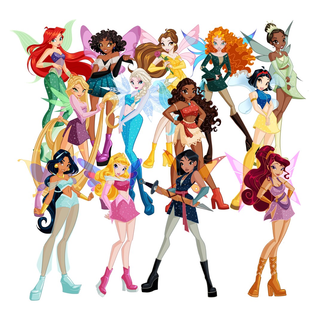 Winx-style Illustrations portraits Ocs Fan Art LIMITED - Etsy
