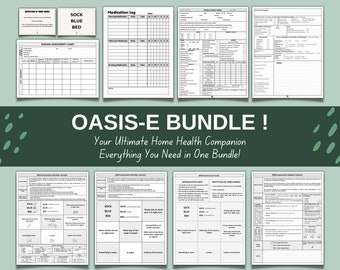 OASIS-E Start of Care (SOC) Cheat Sheet - Etsy