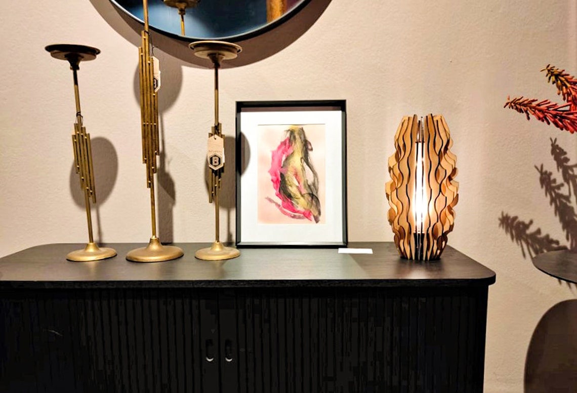 Parametric Wood Lamp - Etsy