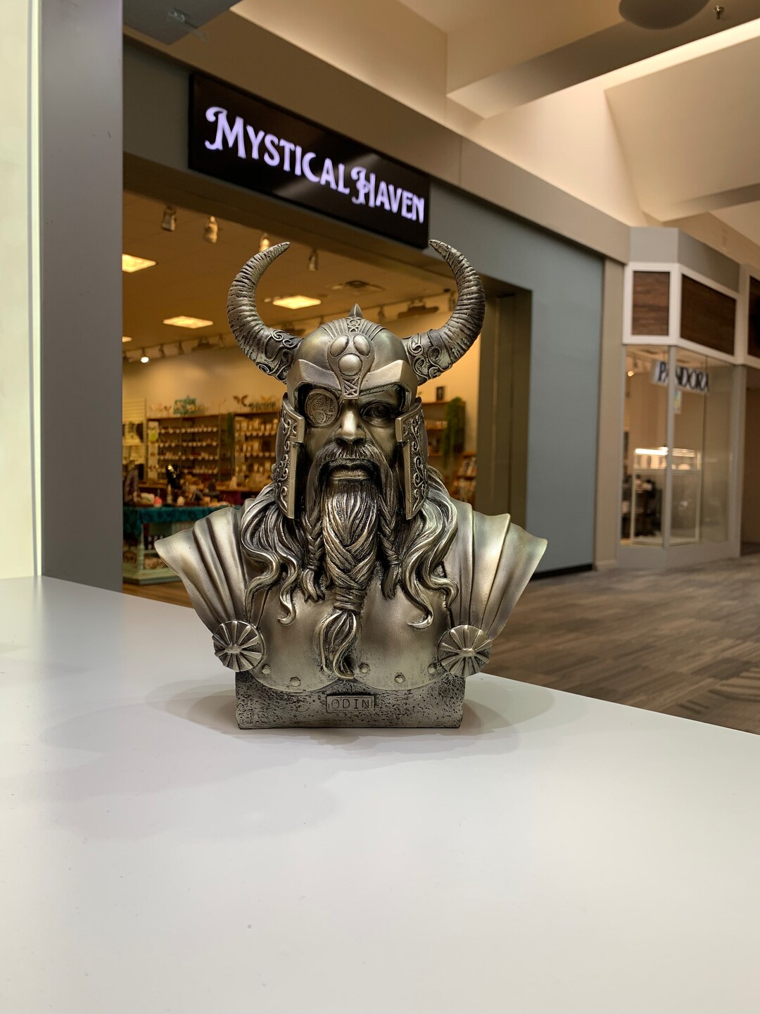 Odin Bust Viking Norse Mythology God Statue Nordic God God of War and ...