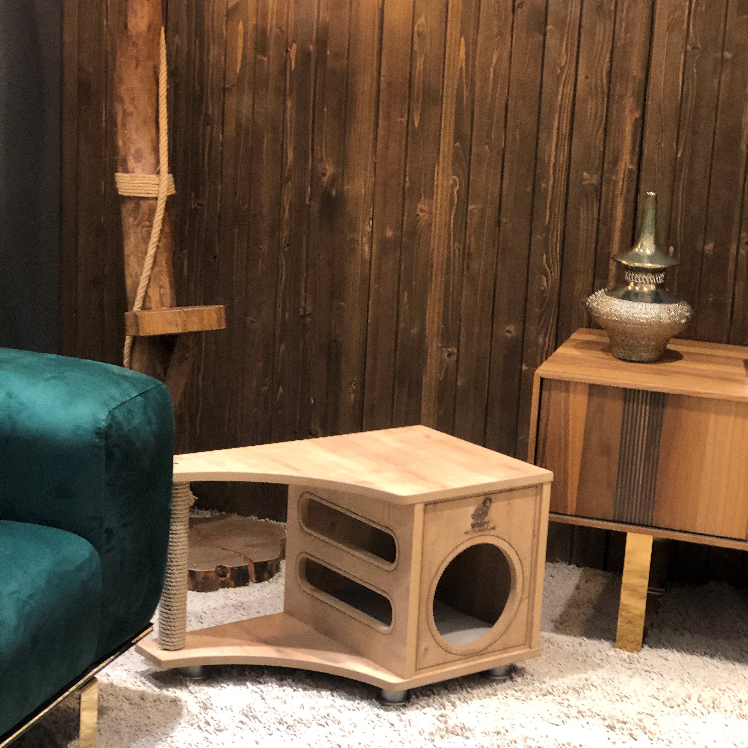 Cat Scratching Post, Cat Tree, Stylish Scratching Post, Natural ...