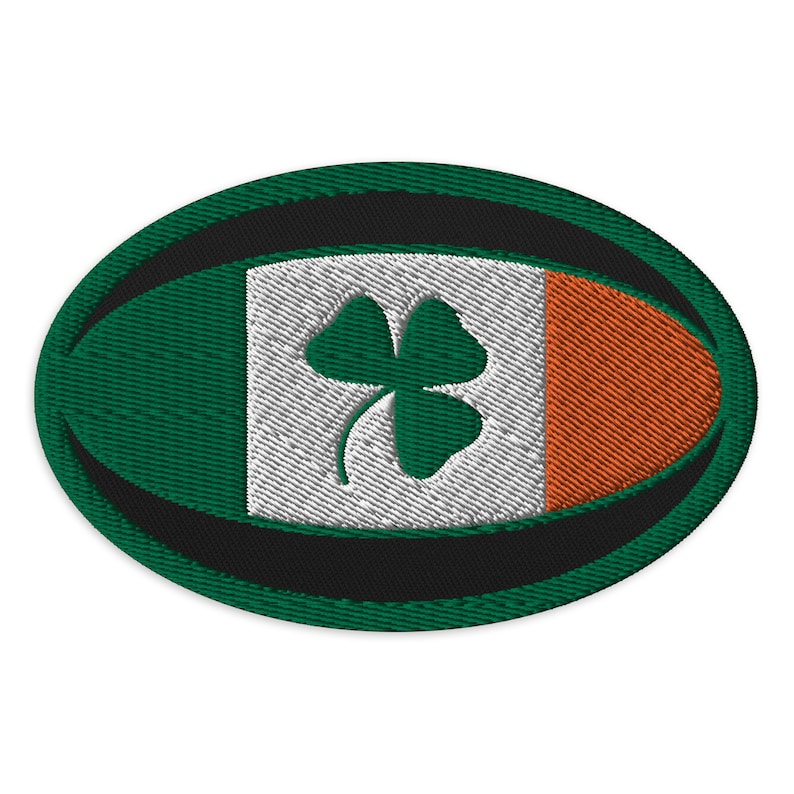 Embroidered Irish Shamrock Patches - Etsy