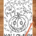 Printable Cute Halloween Colouring Pages, Halloween Mindful Colouring ...