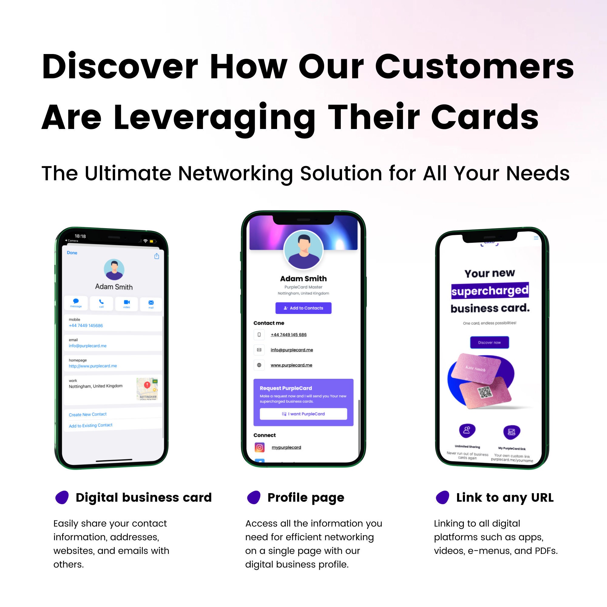 Personalised Smart Business Card, Custom Printing Business Card, Smart ...