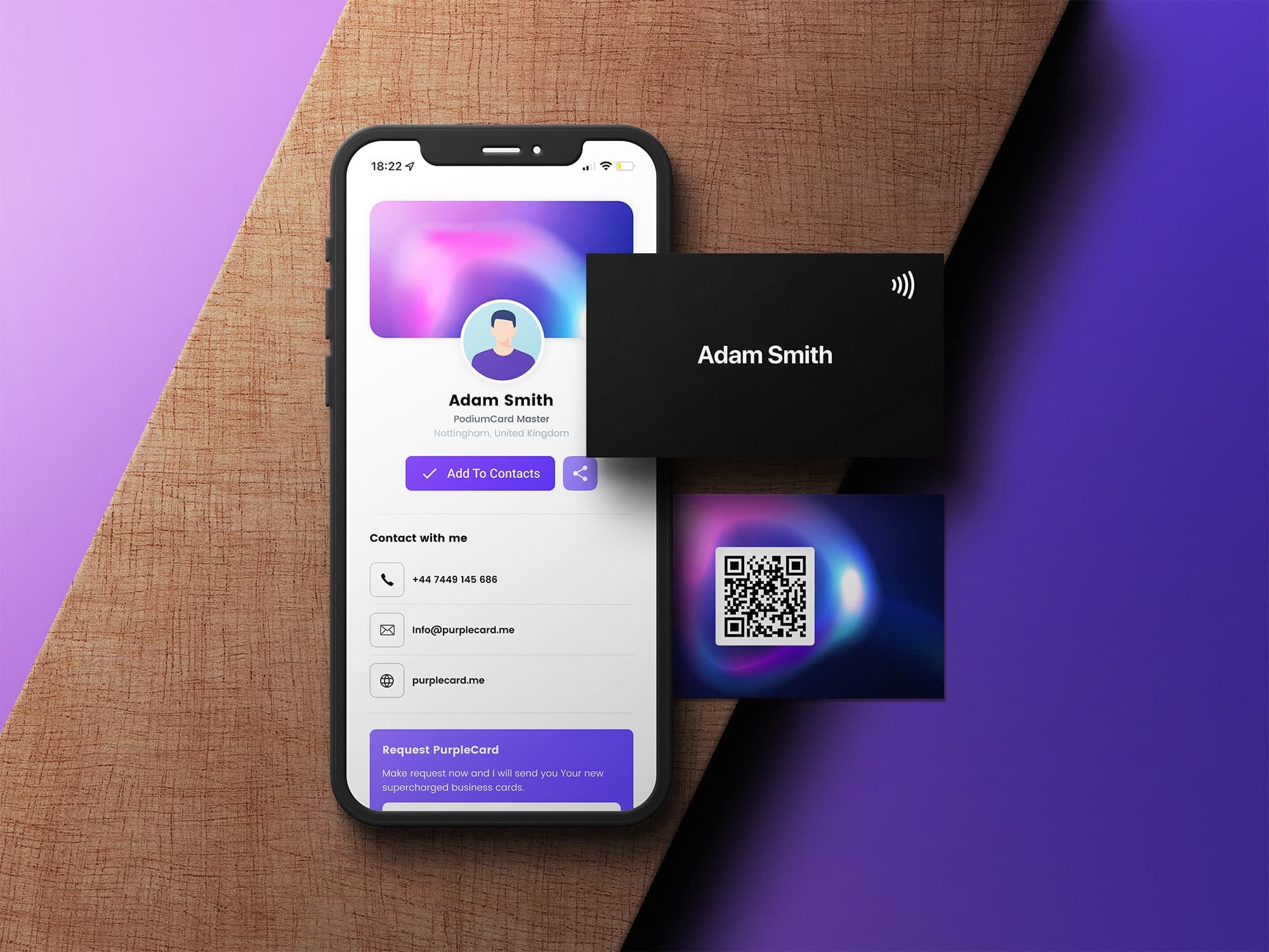 Personalised Smart Business Card, Custom Printing Business Card, Smart ...