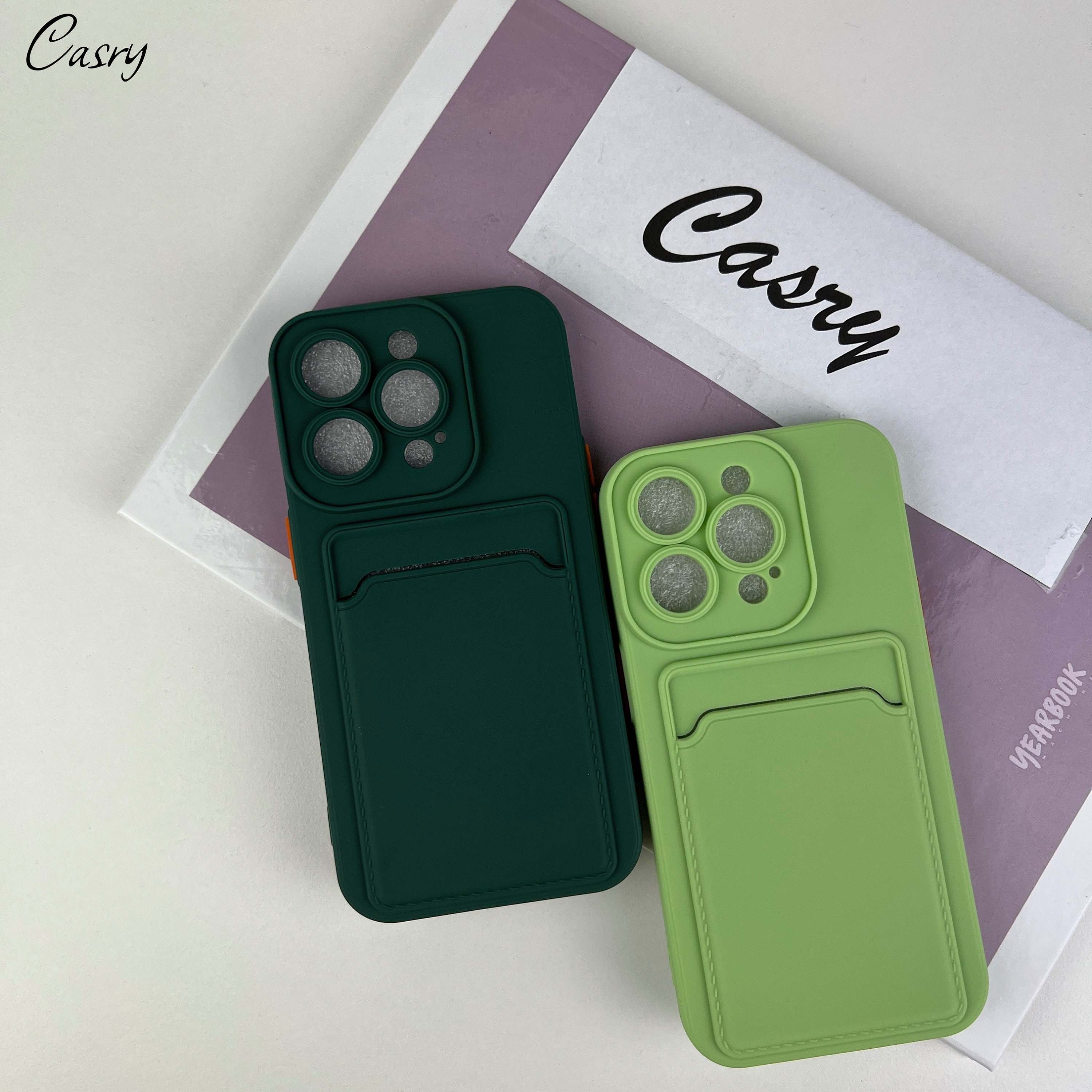 Pastel Matte Wallet Shockproof Phone Case for Iphone 14 13 12 - Etsy UK