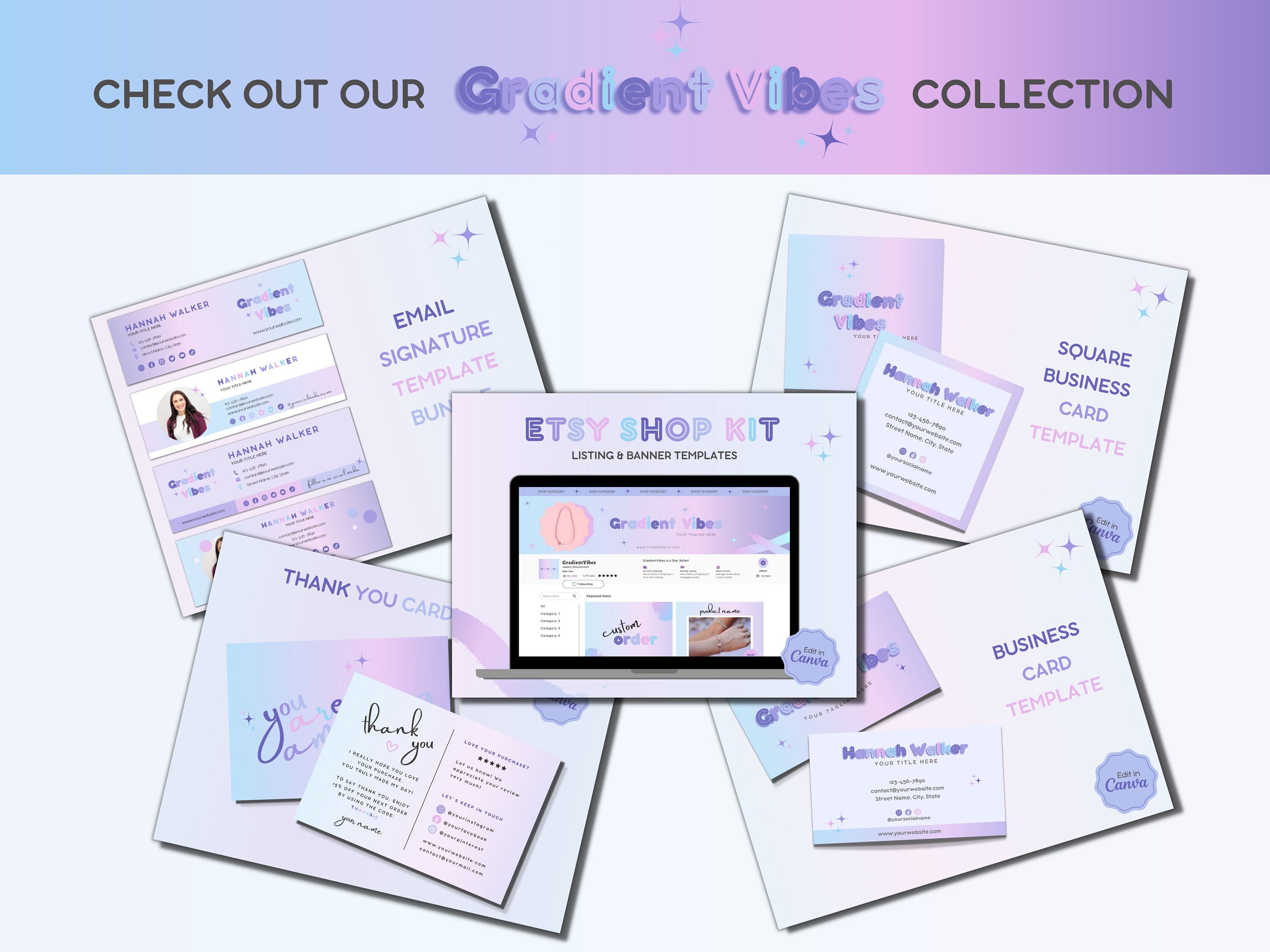 Youtube Banner, Intro, Outro & Thumbnail, Pastel Youtube Branding Kit ...
