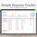 Apple Numbers Expenses Tracker for Mac, iPad and Iphone, Expense ...