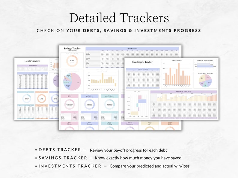 Apple Numbers Annual Budget Template for Mac, iPad and Iphone, Income ...