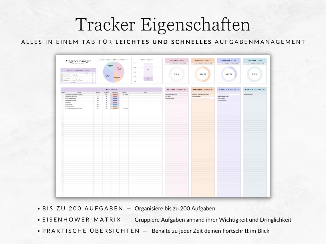 Decision Matrix Apple Numbers, Task Priority Tracker, Task Management ...