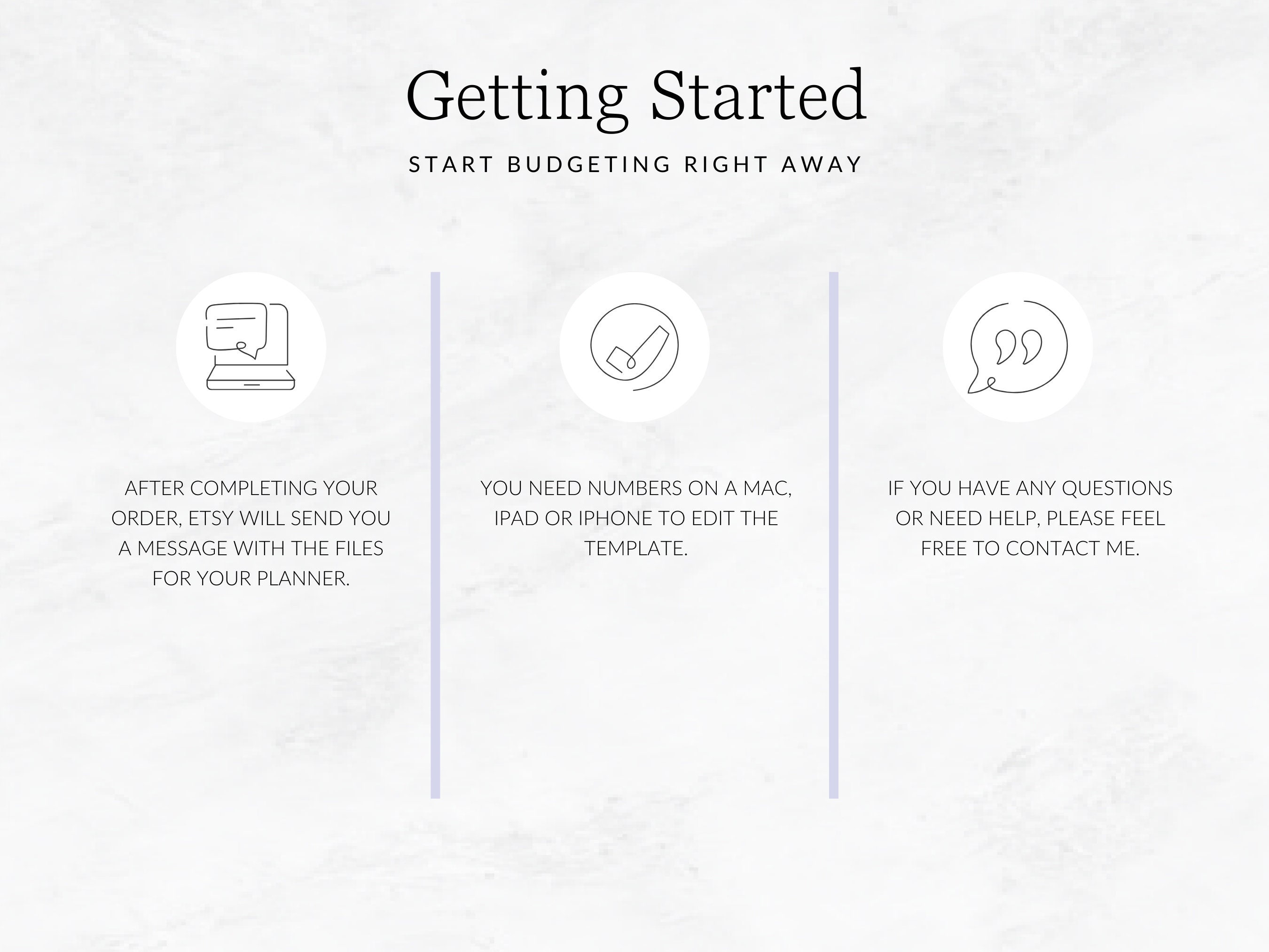 Apple Numbers Budget Template for Mac, iPad and Iphone, Income and ...
