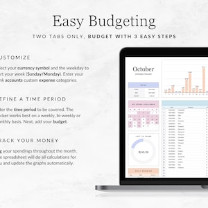 Apple Numbers Expenses Tracker for Mac, iPad and Iphone, Expense ...