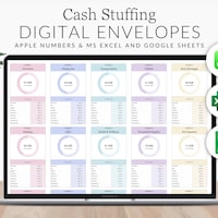 Printable Cash Envelope Breakdown Sheet | Cash Stuffing | Budget ...