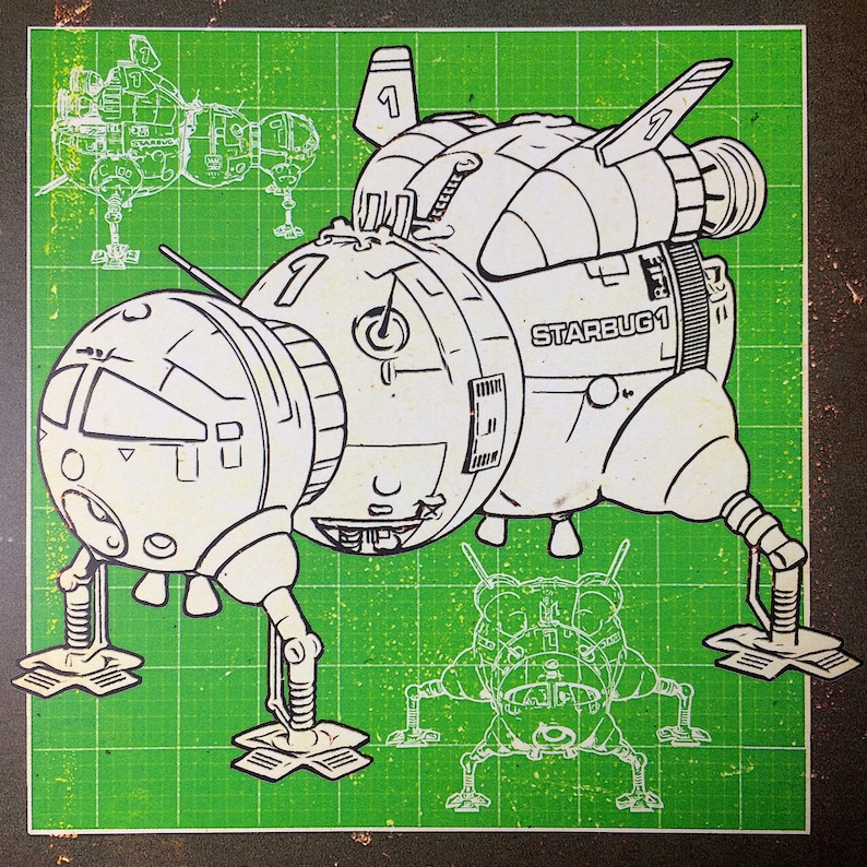 RED DWARF A5 Sci-fi Fan Art Print - Etsy UK