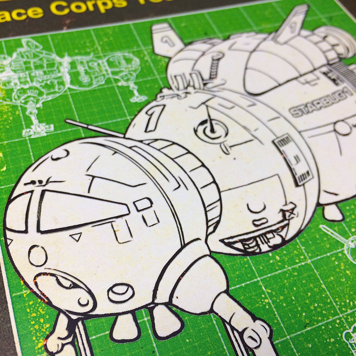 RED DWARF A5 Sci-fi Fan Art Print - Etsy UK