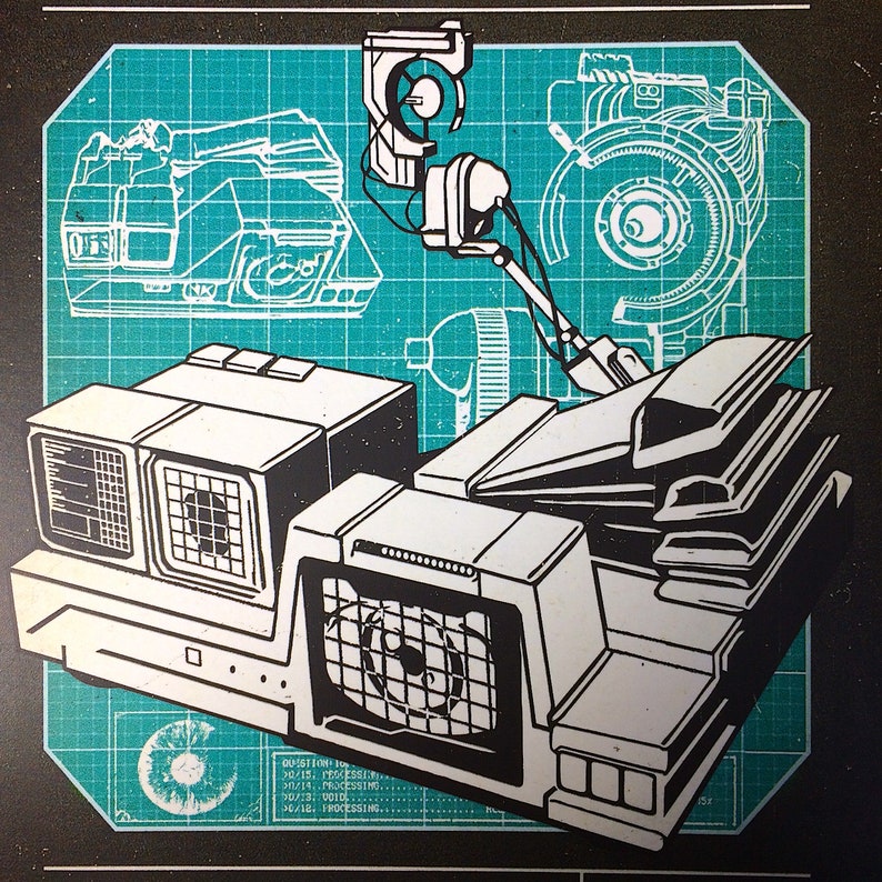 BLADE RUNNER A5 Sci-fi Fan Art Print - Etsy