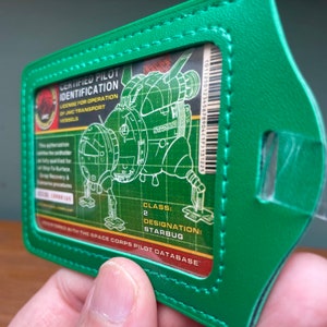 STARBUG PILOT'S License From Red Dwarf, ID or Travel Card Holder - Etsy