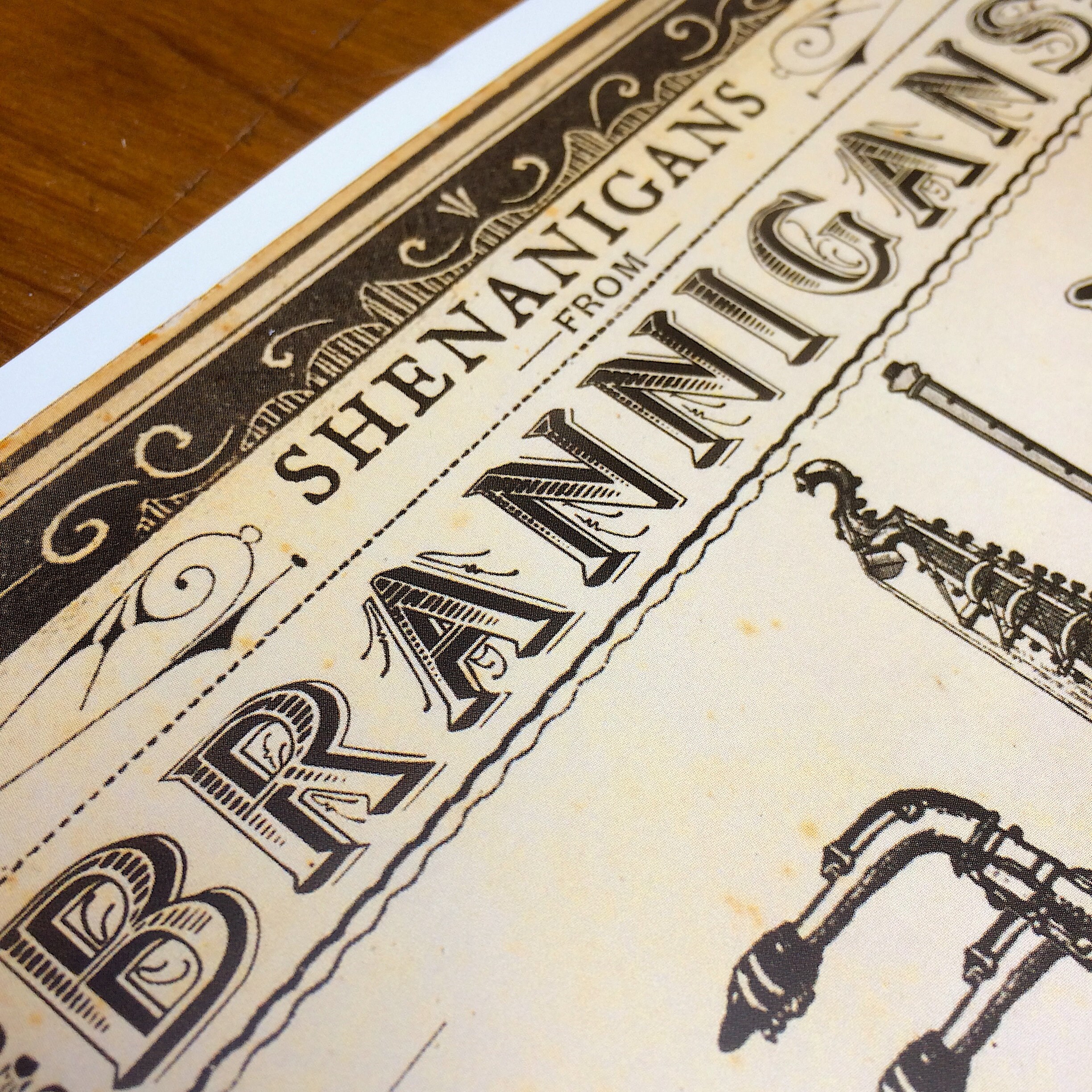 SHENANIGAN A4 Poster - Etsy