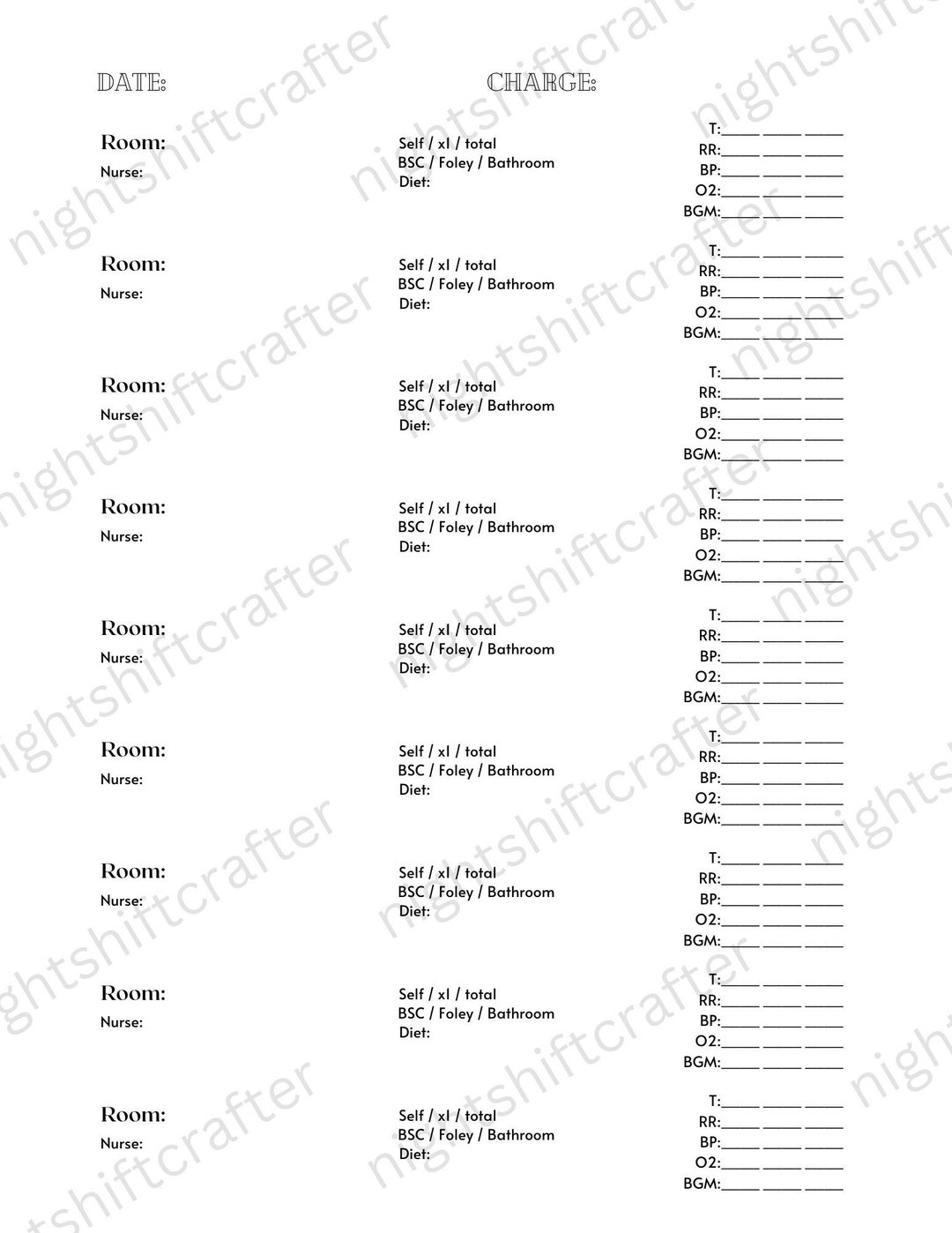 CNA / PCT Report Sheet Digital Download - Etsy CNA / PCT Report Sheet Digital Download - Etsy