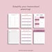 Boho Rainbow Homeschool Planner Printable | Undated Homeschool Planner ...
