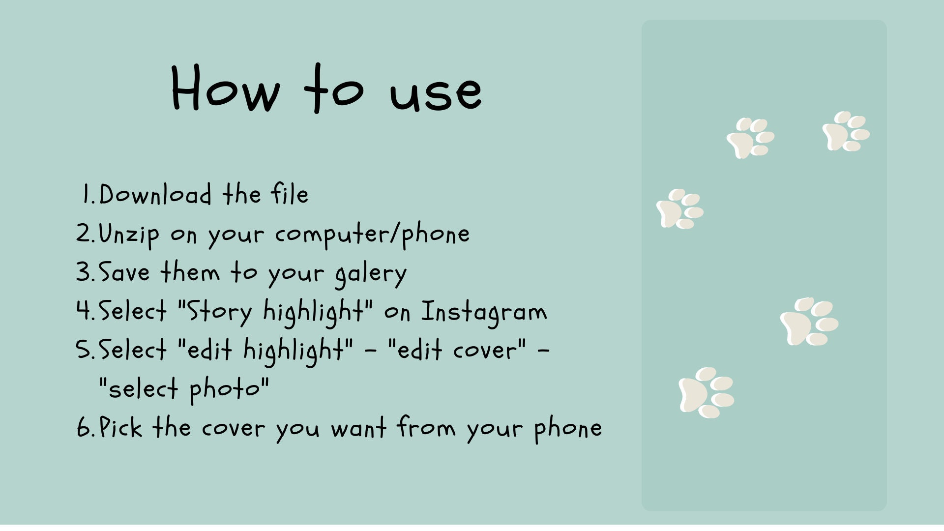 Cute Instagram Highlight Covers - Etsy