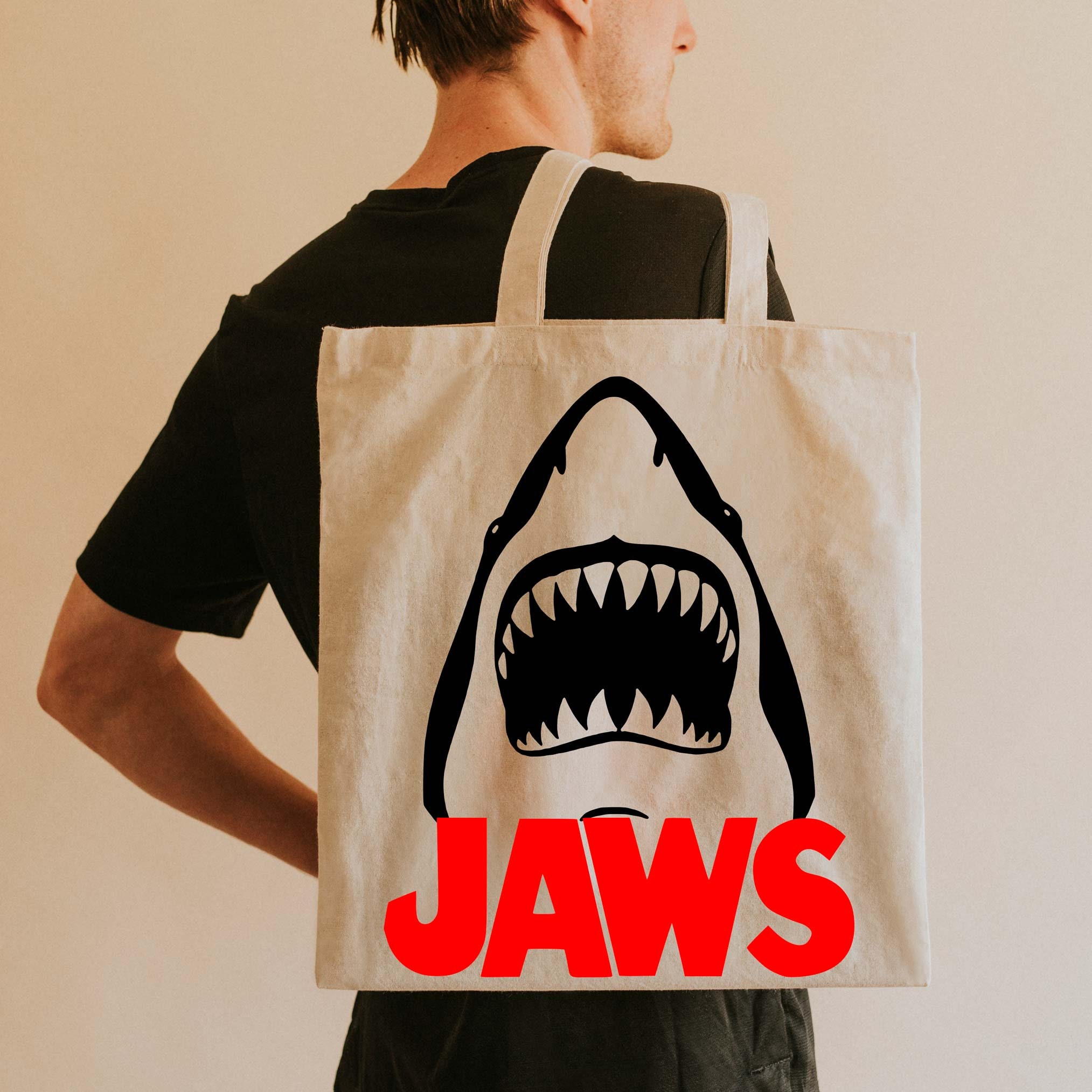 Jaws Movie Svg File, Png File, Dxf File, Eps File, Cut File, Digital ...