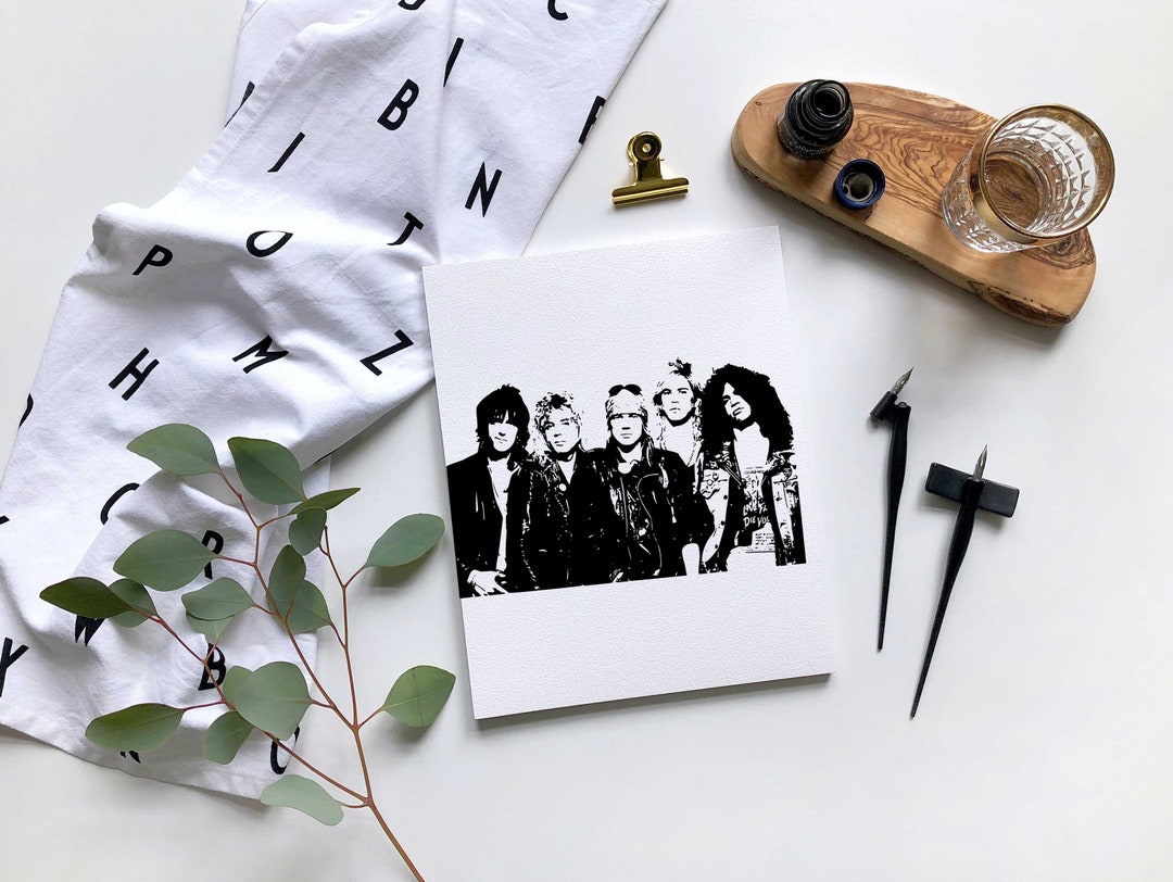 Guns N' Roses, Svg File, Png File, Dxf File, Eps File, Svg Designs, Cut ...