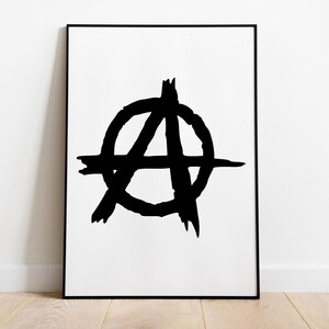 Anarchy Symbol Svg File, Png File, Dxf File, Eps File, Pdf File ...