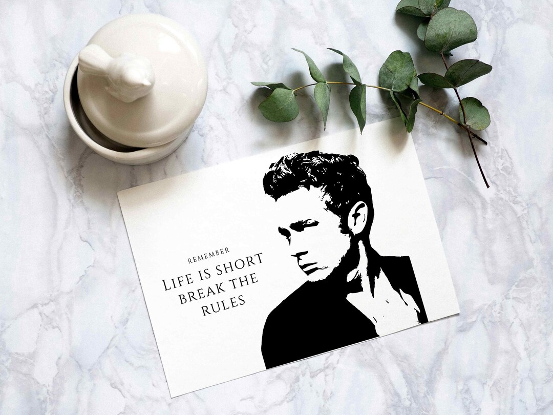 James Dean, Svg File, Png File, Dxf File, Eps File, Svg Designs, Cut ...