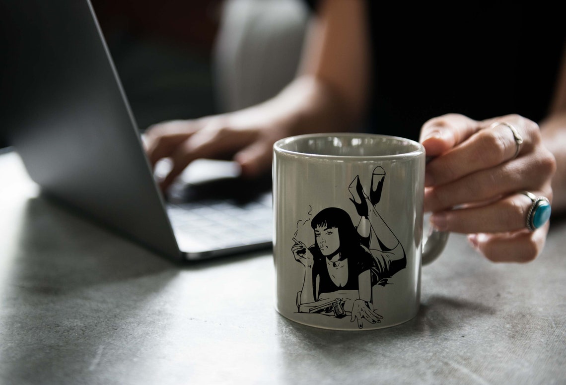 Pulp Fiction, Svg File, Png File, Dxf File, Eps File, Svg Designs, Cut ...